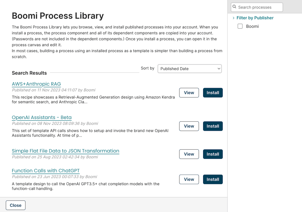 Boomi Labs: Boomi’s “Asset Sharing” Offering